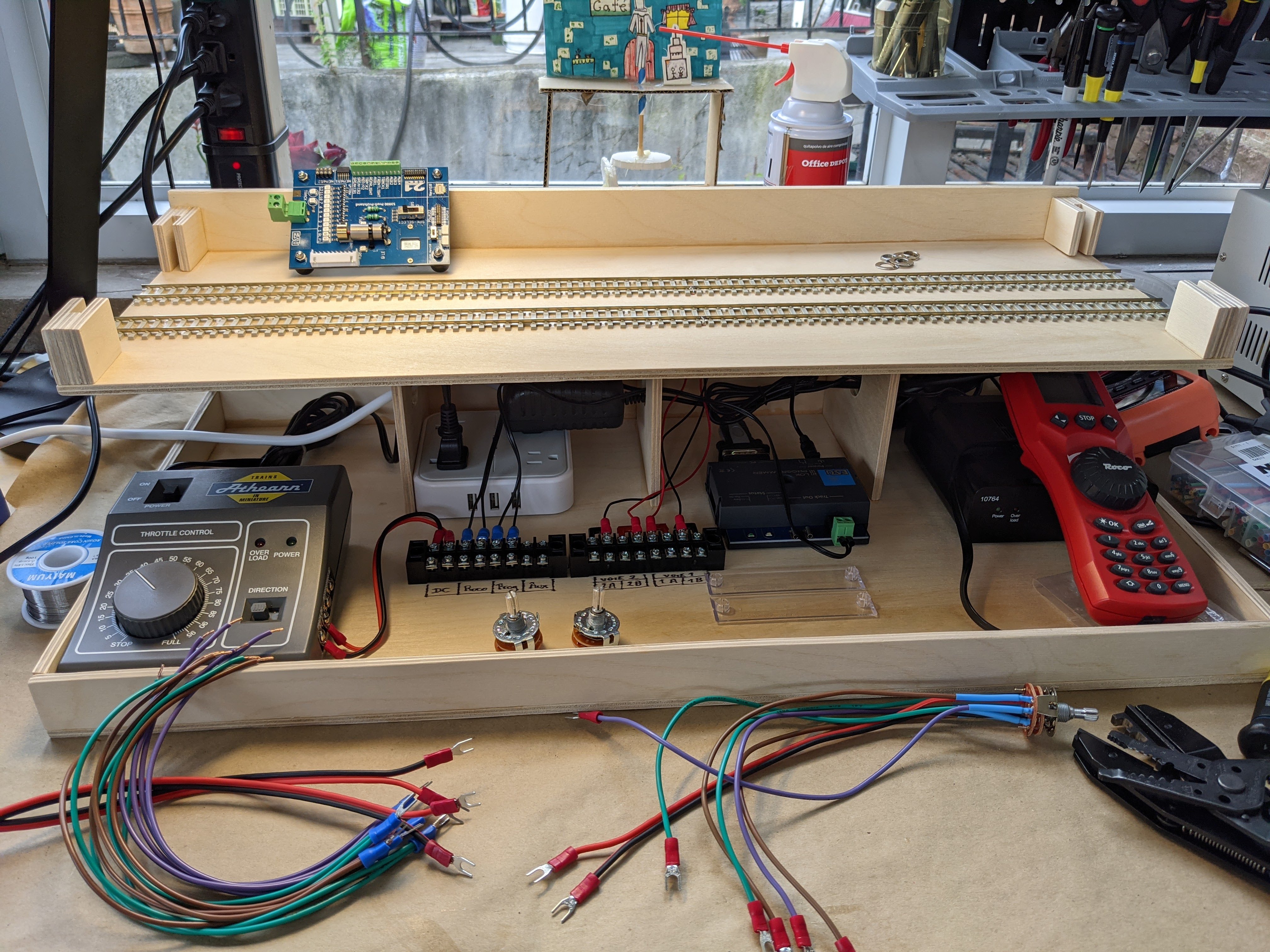 La Gare d'Ascq: Custom test bench - part 3: Wiring