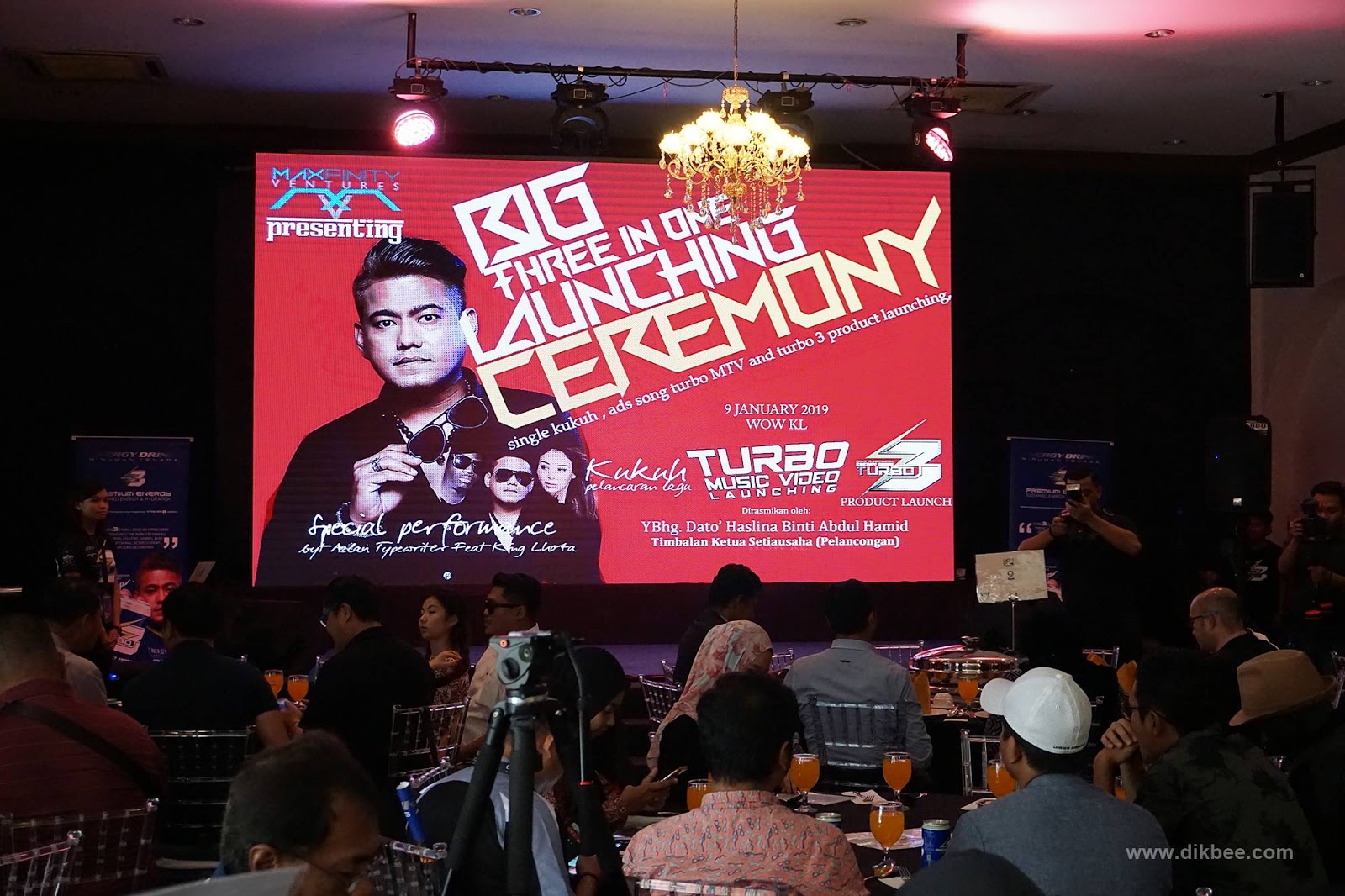 AZLAN (TYPEWRITER) MELANCARKAN MINUMAN TENAGA TURBO 3