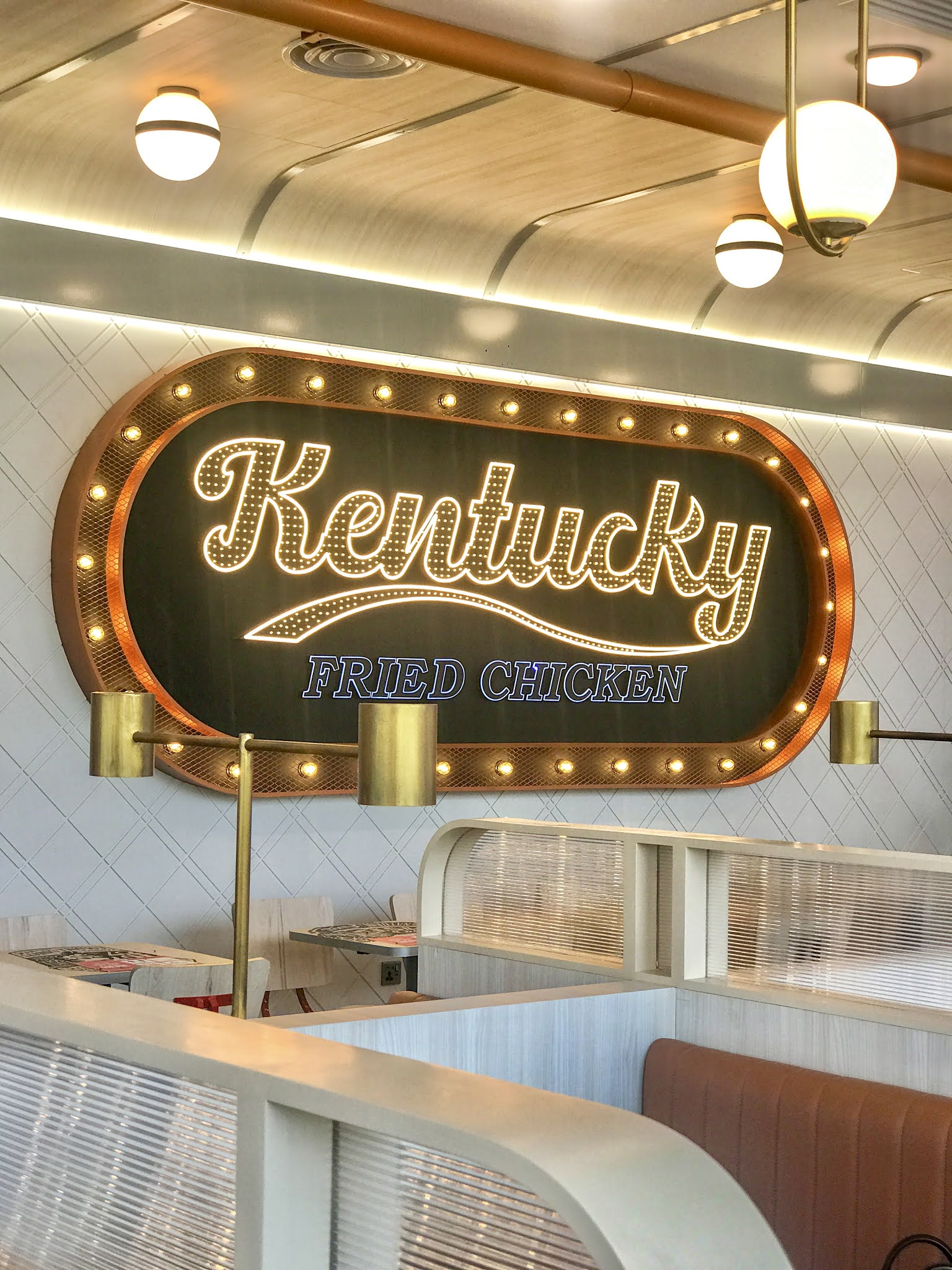 The first retro KFC outlet in Malaysia : KFC Bukit Raja Klang