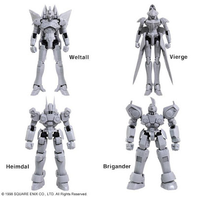 Mecha Unleashed: Xenogears and Front Mission Model kits from Square Enix!