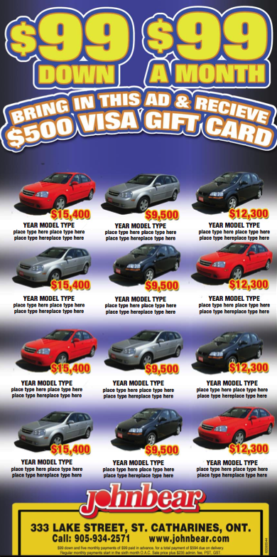 Waseem Bashar: Graphic and Illustration Blog: Automobile Discount Layout