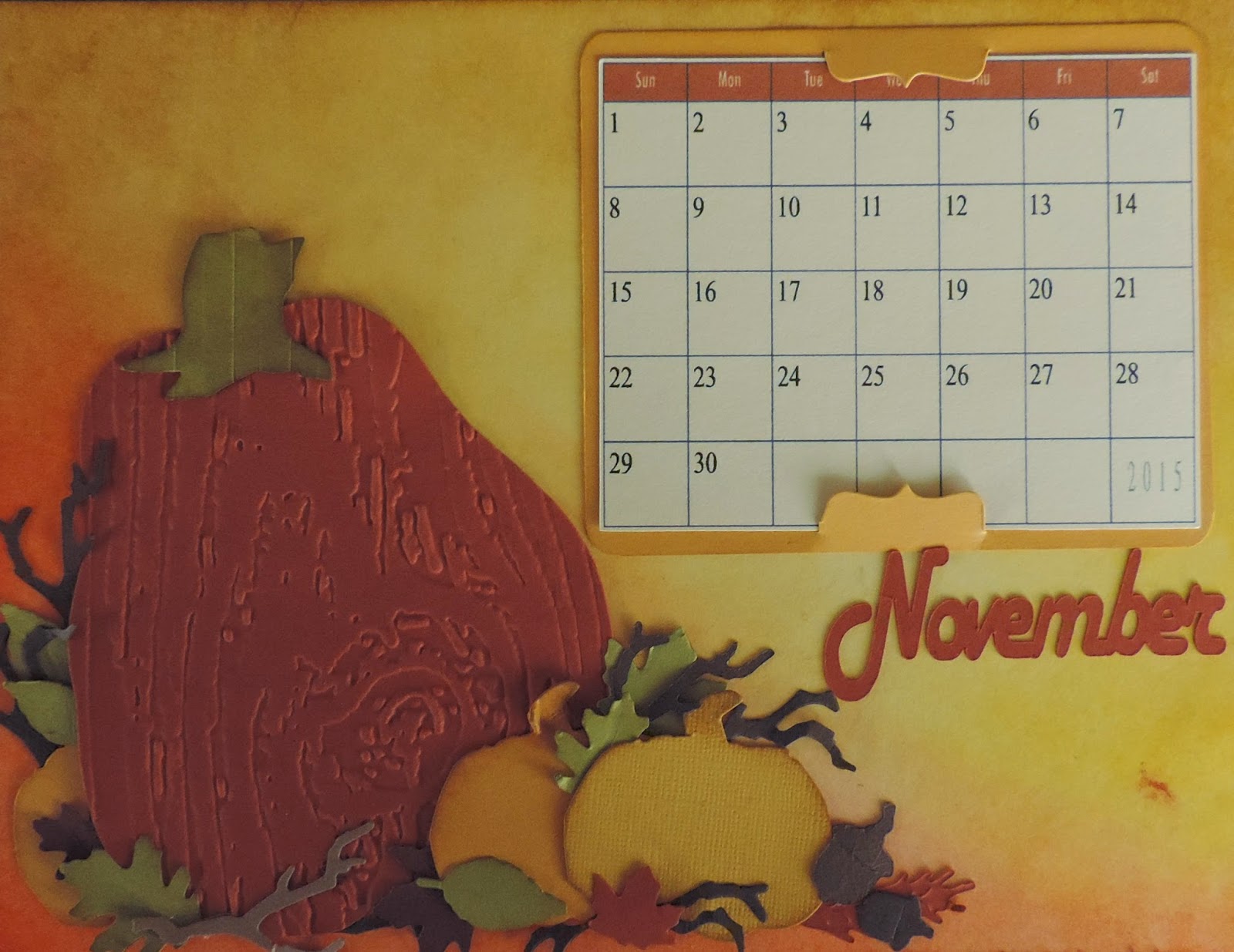 My "Crafty" Life on the Internet: FLIP CALENDAR