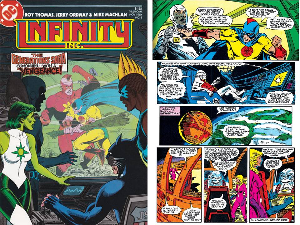 Dave's Comic Heroes Blog: Watching The Monitor: Infinity Inc., Huntress ...