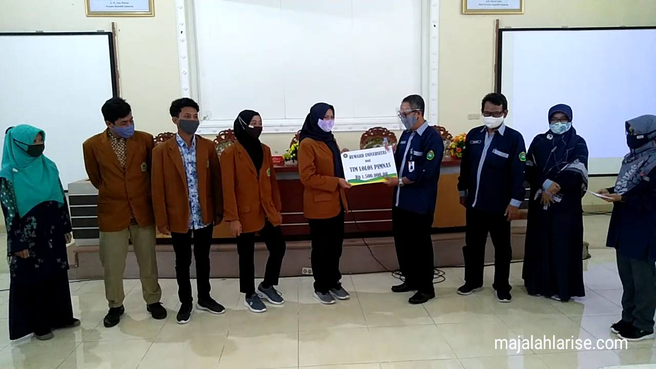 Univet Bantara Berikan Reward Kepada Tim PKM Lolos PIMNAS 2020 - MAJALAH LARISE
