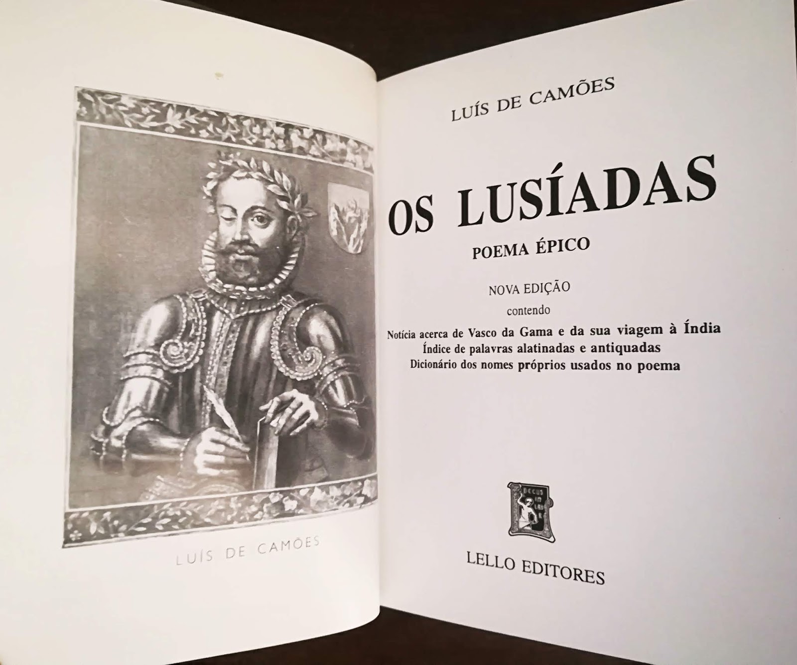 OS LUSÍADAS - Luís de Camões