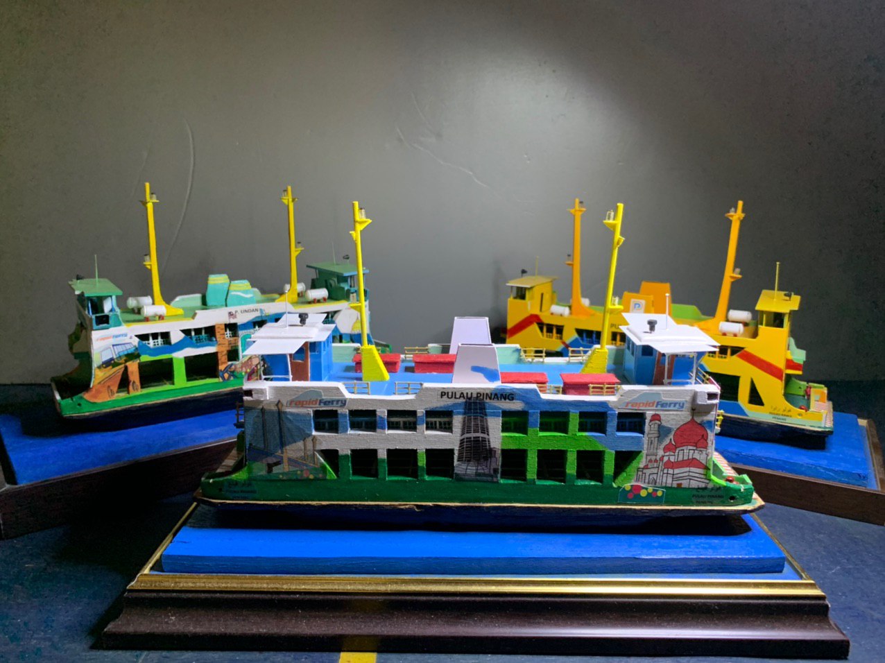 Three Types of Penang Ferry Model