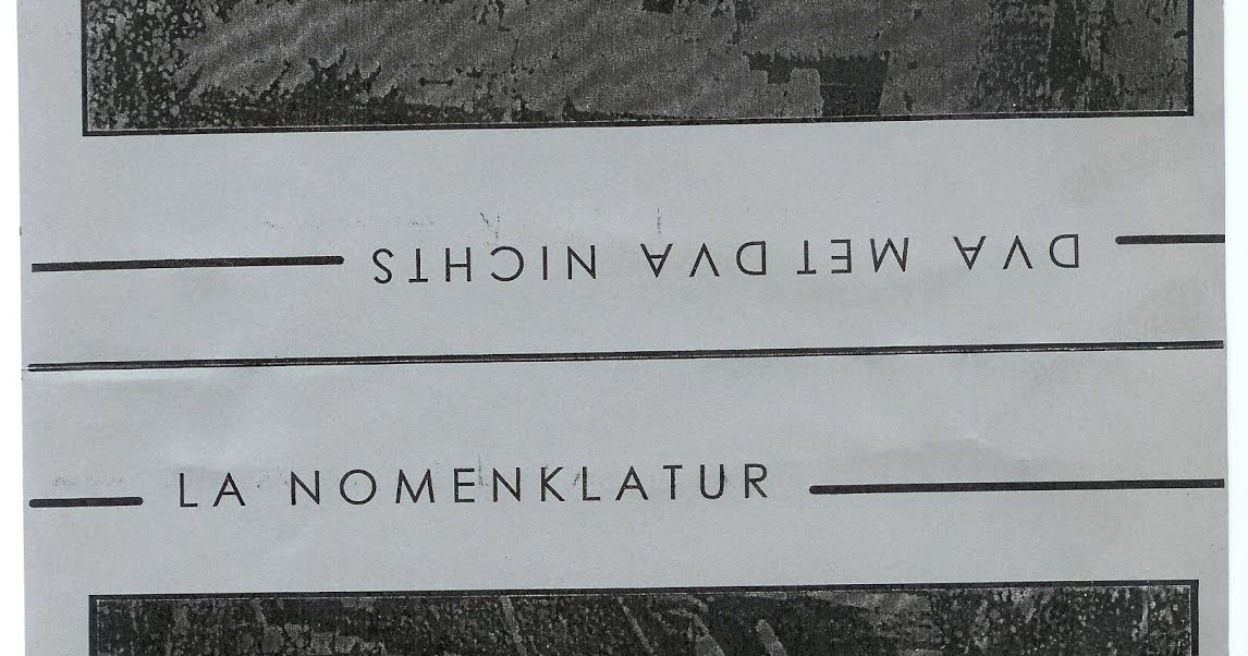 WET DREAMS: LA NOMENKLATUR / DVA MET DVA NICHTS ‎– L'APPARITION ...