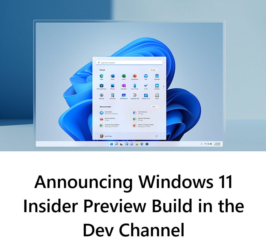 Windows 11 is nearly ready - we're busy testing our software now