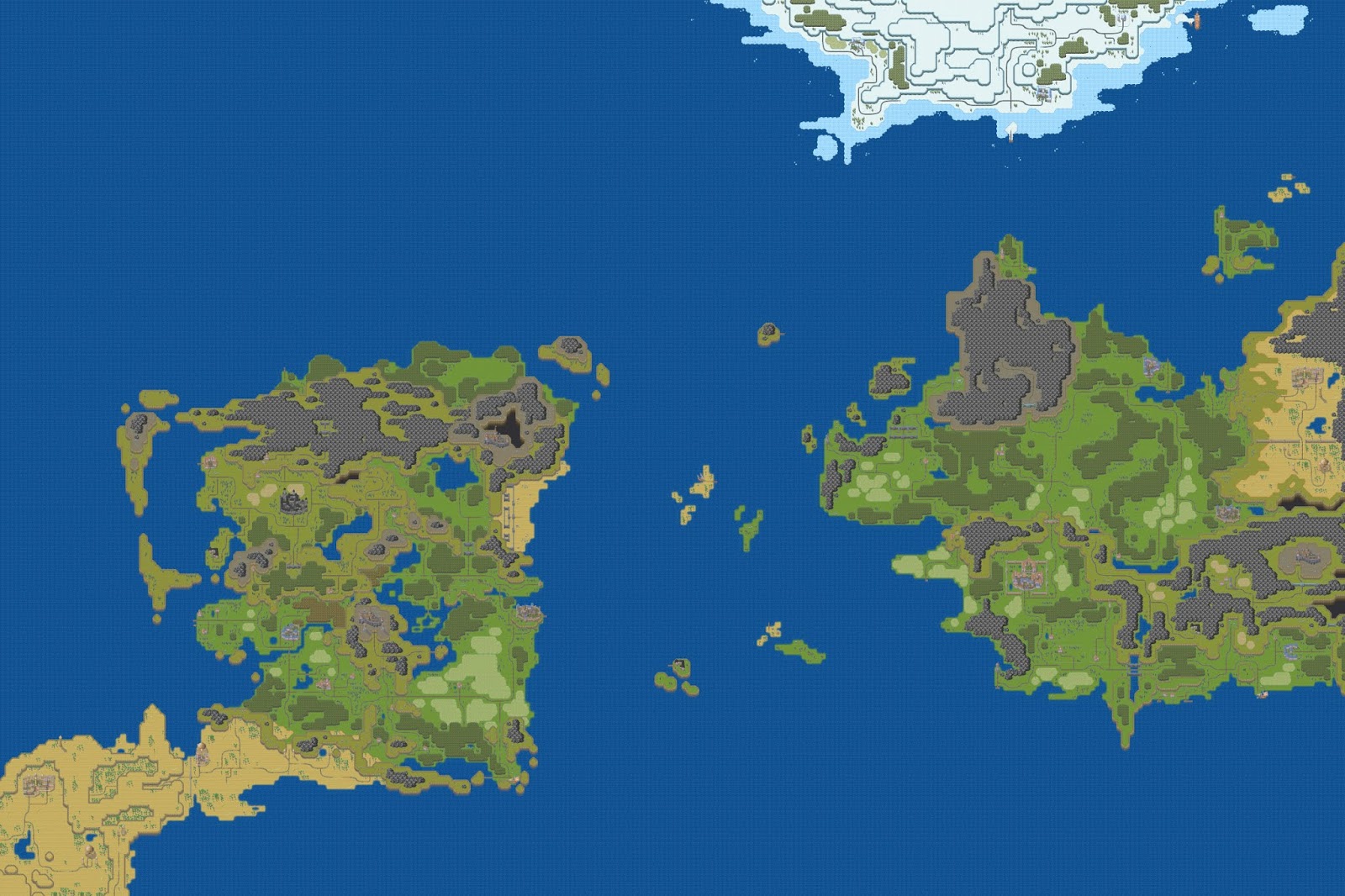 Legend of Queen Opala: Legend of Queen Opala: Origin - Worldmap