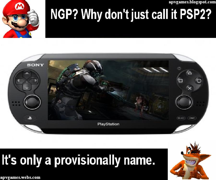 Always Playing Video Games: Sony's NGP (PSP2)