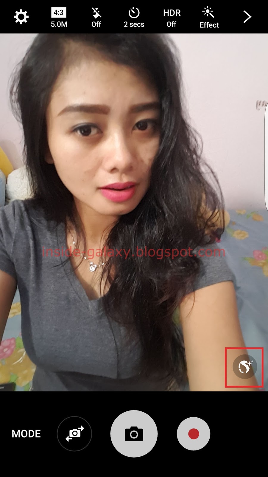 Inside Galaxy: Samsung Galaxy S7 Edge: How to Take Self-Portrait Photos ...