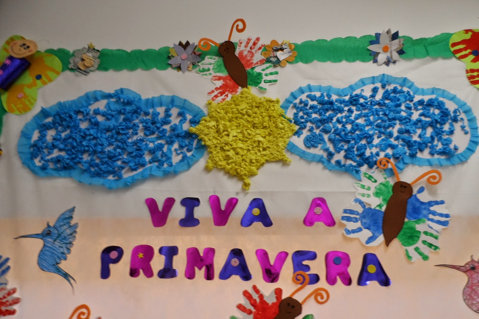 CEI Jd Sapopemba III: UNIDADE I- PROJETO PRIMAVERA- PAINEL COLETIVO.