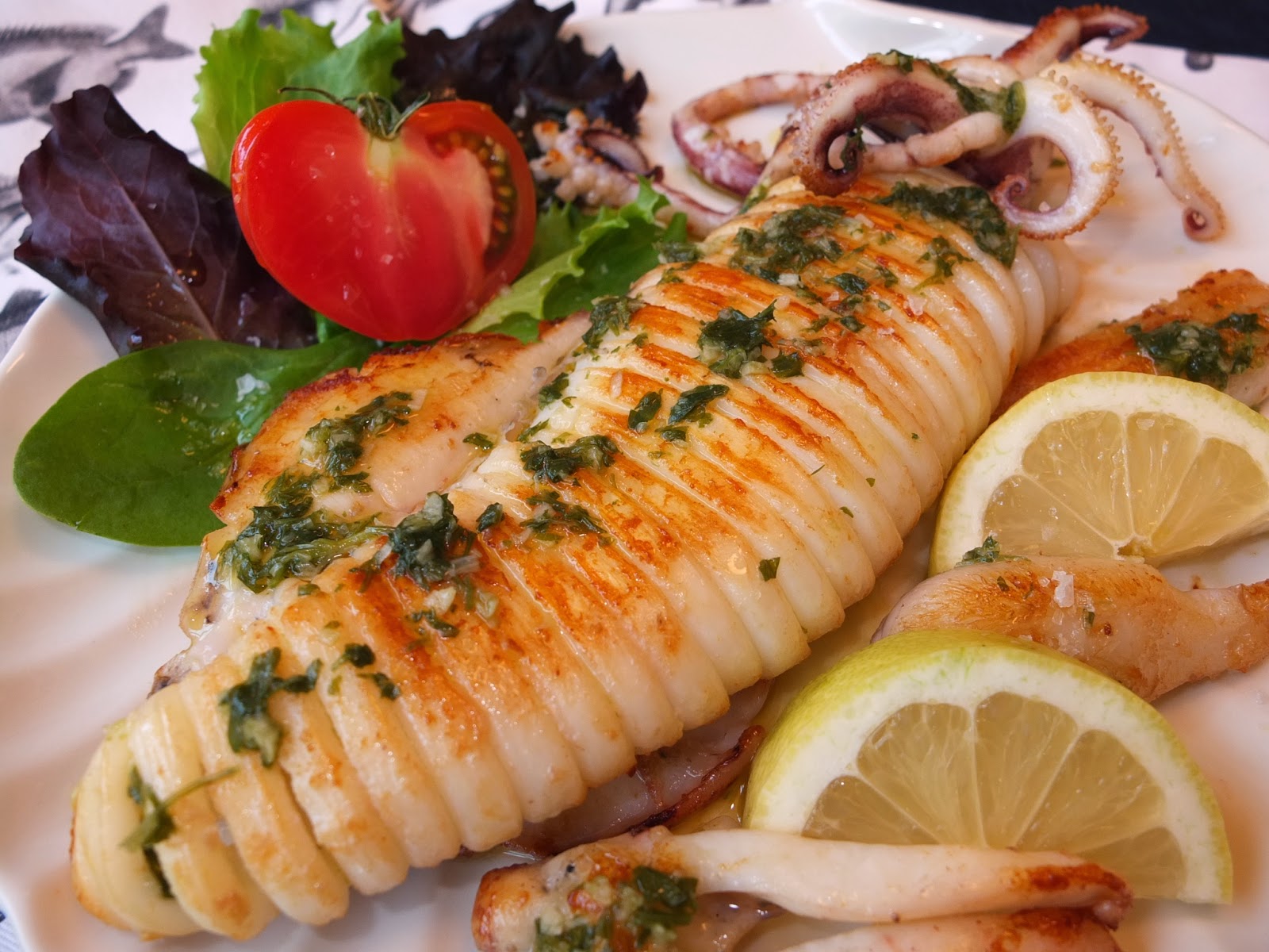 Cocinando con Lola García: Calamar a la plancha