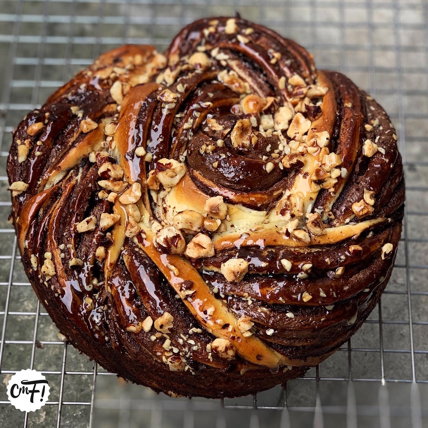 Le krantz cake au chocolat (babka)