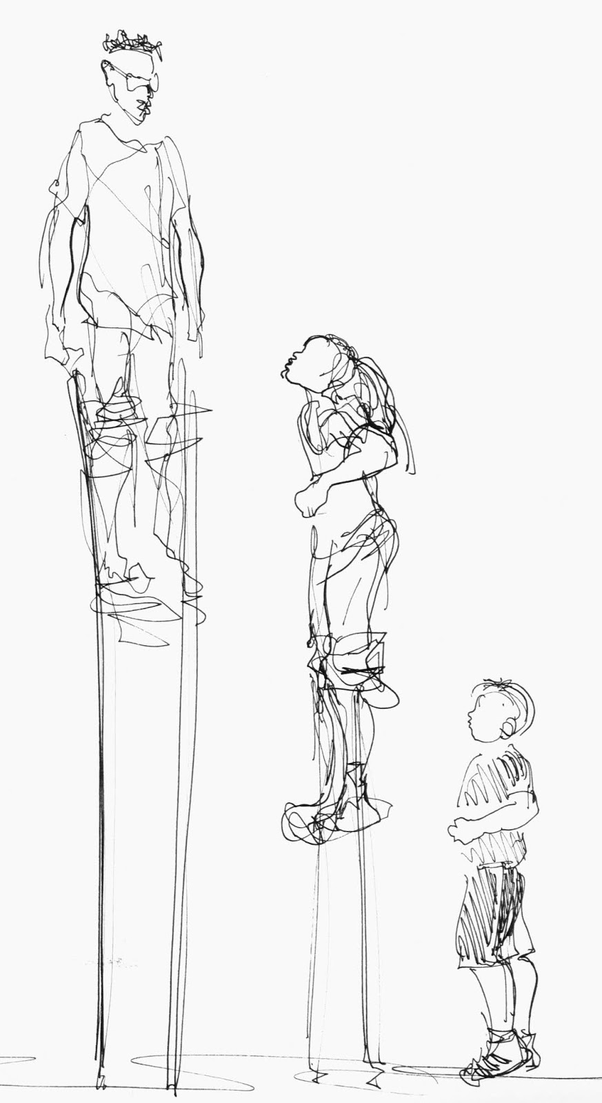 Drawing from an uncomfortable position: Beginner moko jumbies find ...