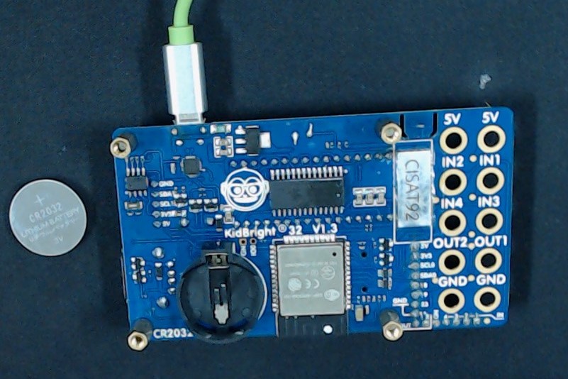 KidBright ใช้งานแบบง่าย ๆ : ตอนที่ 10 นาฬิกาบน KidBright เปิดปิดไฟตามเวลา