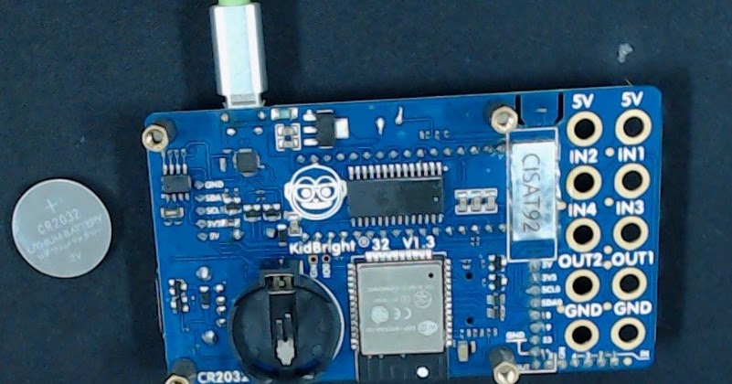 KidBright ใช้งานแบบง่าย ๆ : ตอนที่ 10 นาฬิกาบน KidBright เปิดปิดไฟตามเวลา