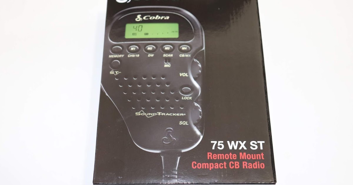 Stereowise Plus: Cobra 75 WX ST Remote Mount Full Featured CB Radio Review