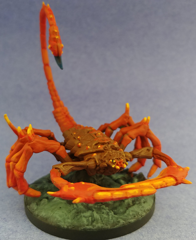 Miniature Painting: Reaper Miniatures Giant Scorpion - 77337