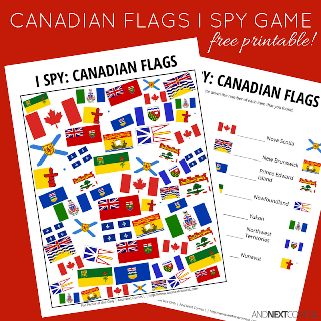 Canada Day Activities for Kids | And Next Comes L - Hyperlexia Resources