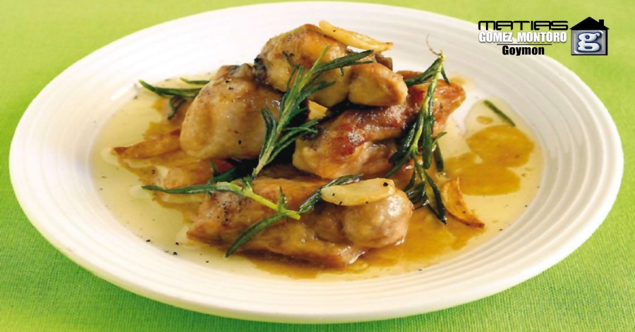 Pollo al Romero con Cerveza - CADIZ POR ESTAPA