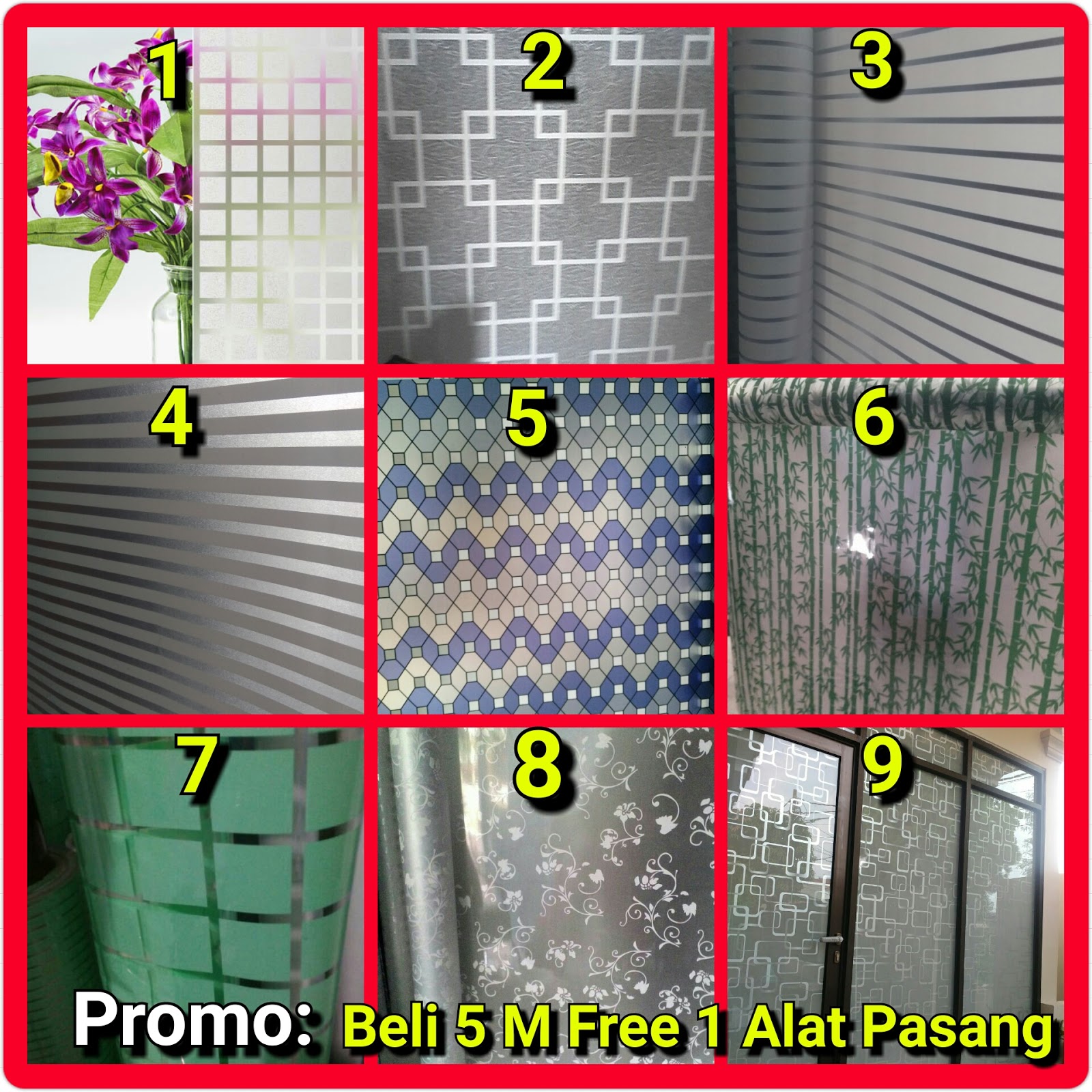 Toko stiker kaca dan kaca film: STIKER KACA