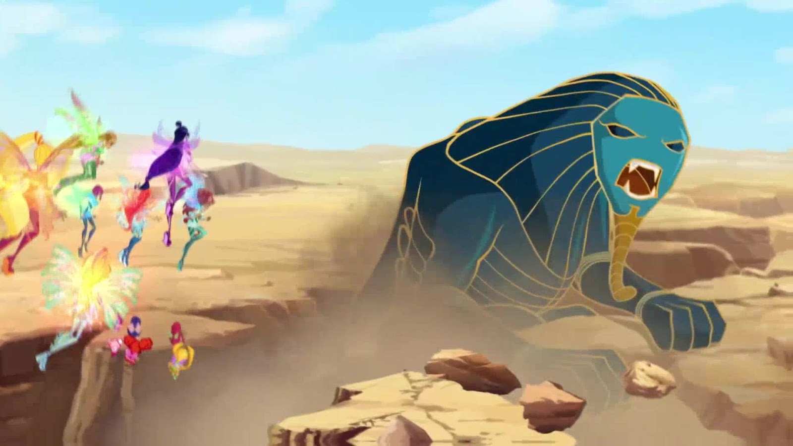 Resumen e imágenes Winx Club episodio 8 "Attack of the Sphinx" 6º ...