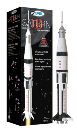 Model Rocket Building: Estes Saturn 1B Now Available!