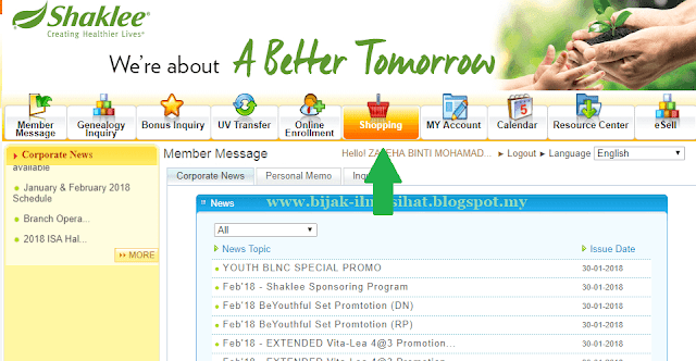 Cara Beli Shaklee Online - Mudah Jer - Pengedar Shaklee Taiping