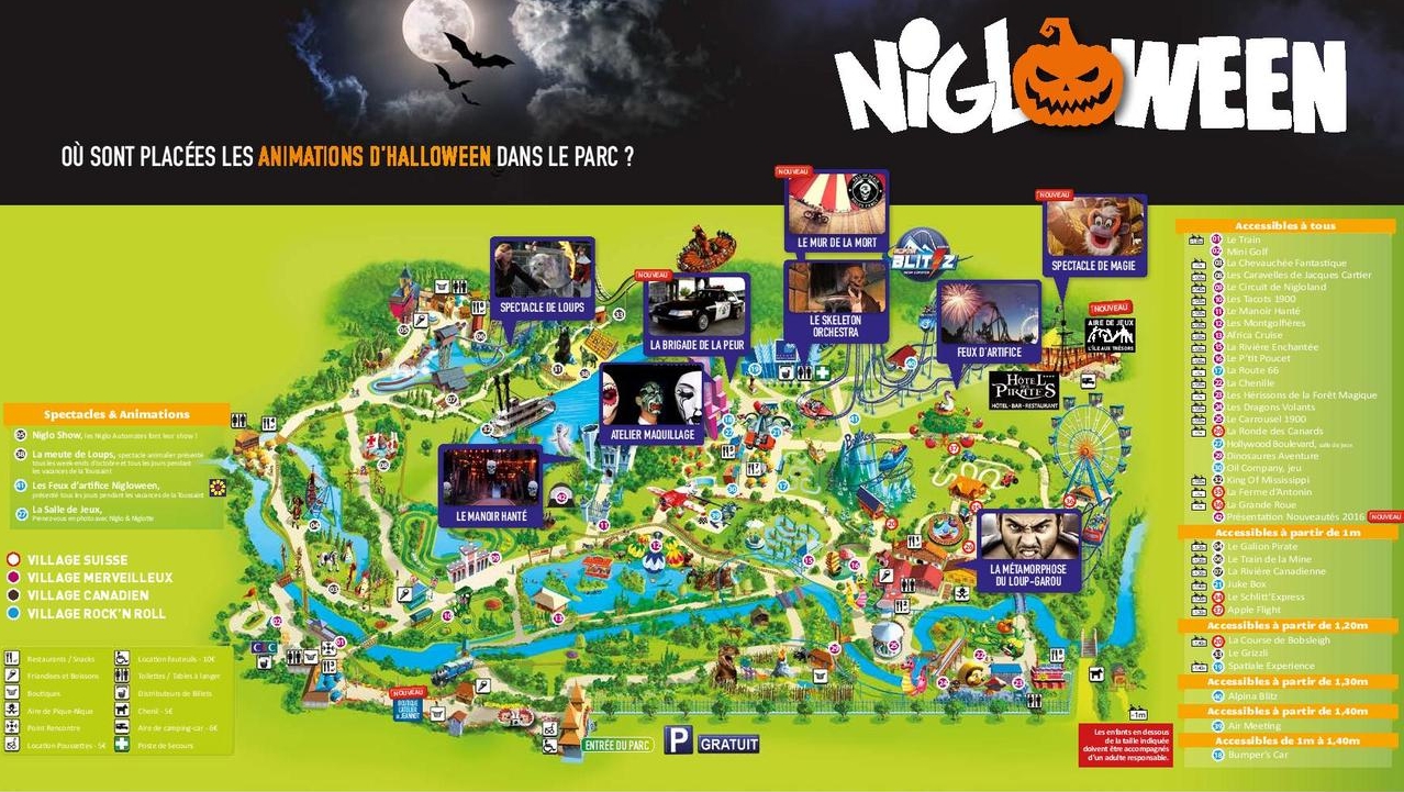 ParcPlaza.net: Frissons et sensations pour Halloween à Nigloland