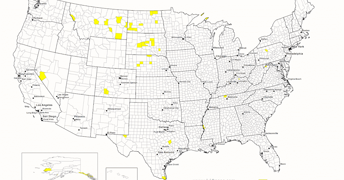 Thematic Maps of the United States ~ Klima Naturali™