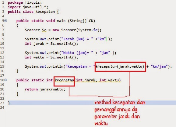 Method Pada Java