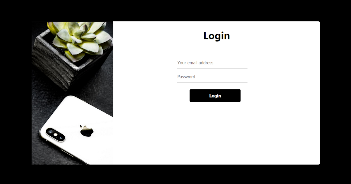Modern Login Form Design In HTML And CSS