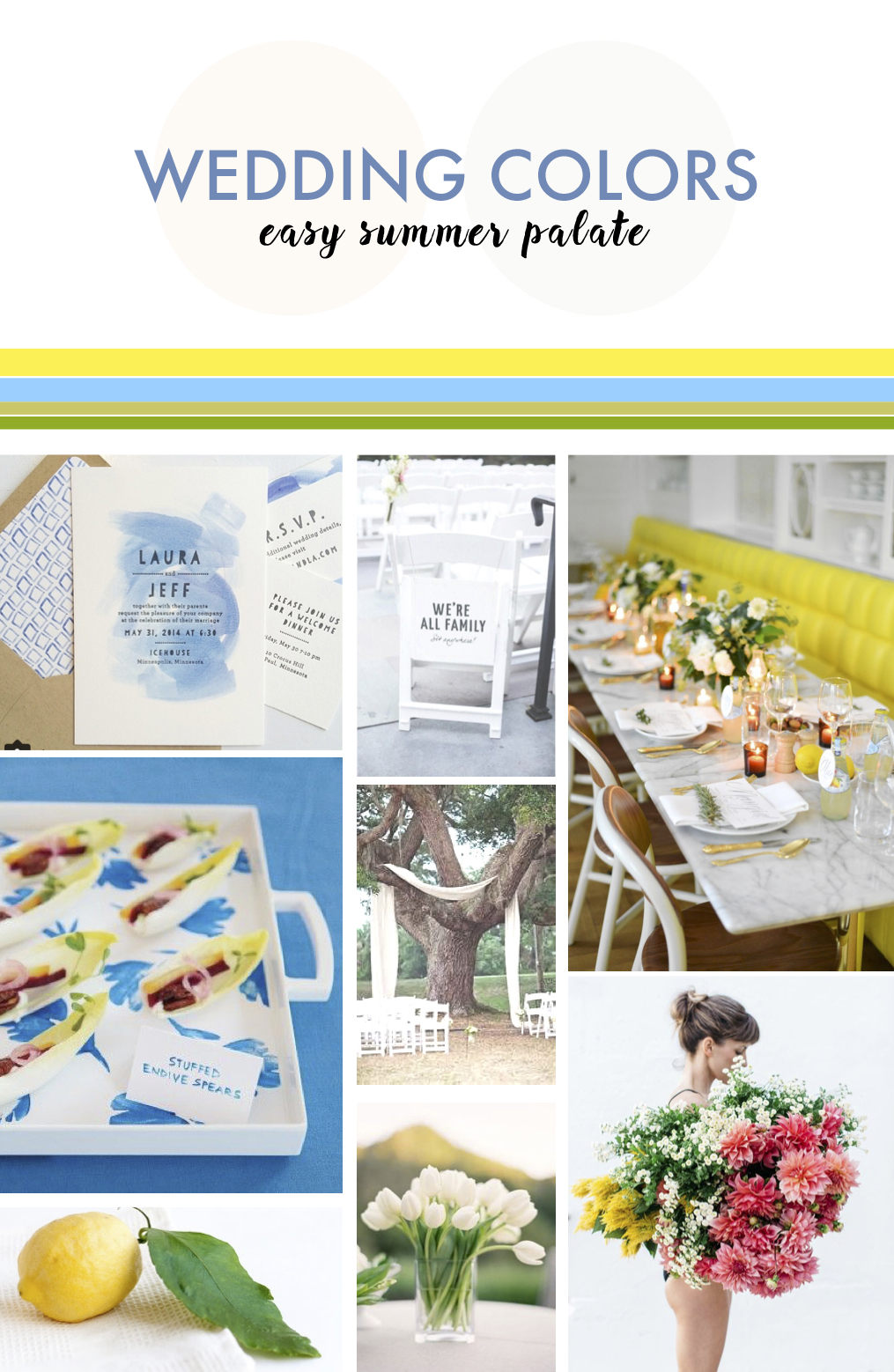 How To Choose a Wedding Palette No. 1 / Hey, EEP!