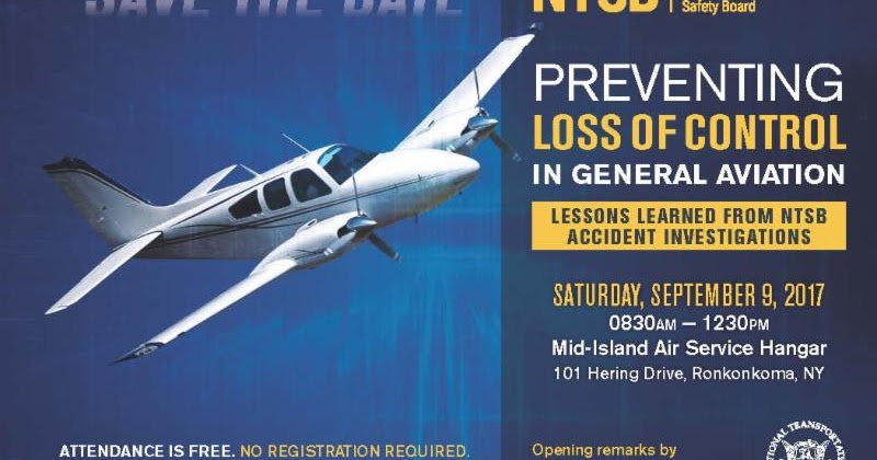 Kathryn's Report: National Transportation Safety Board Event: General ...