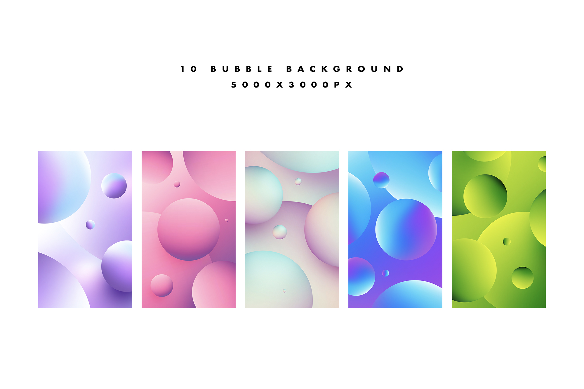 Free Download DEMO Bubble Gradient Background - JPG File