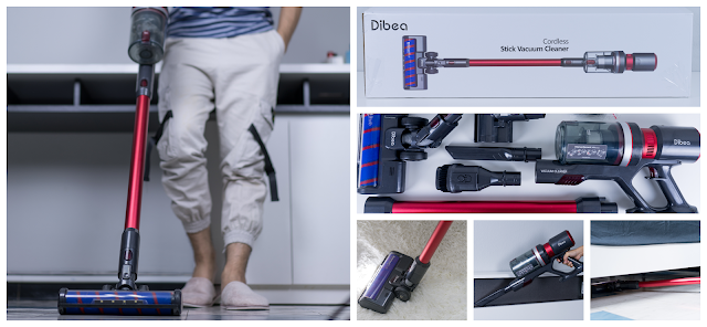 รีวิว Dibea F20 Max Cyclone Vacuum Cleaner เครื่องดูดฝุ่นไร้สาย - iBoom ...