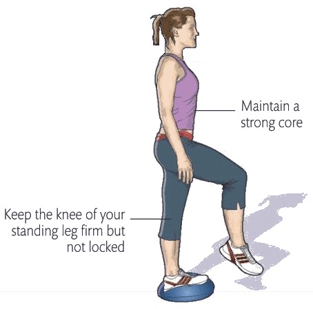 SINGLE-LEG STAND EXERCISE