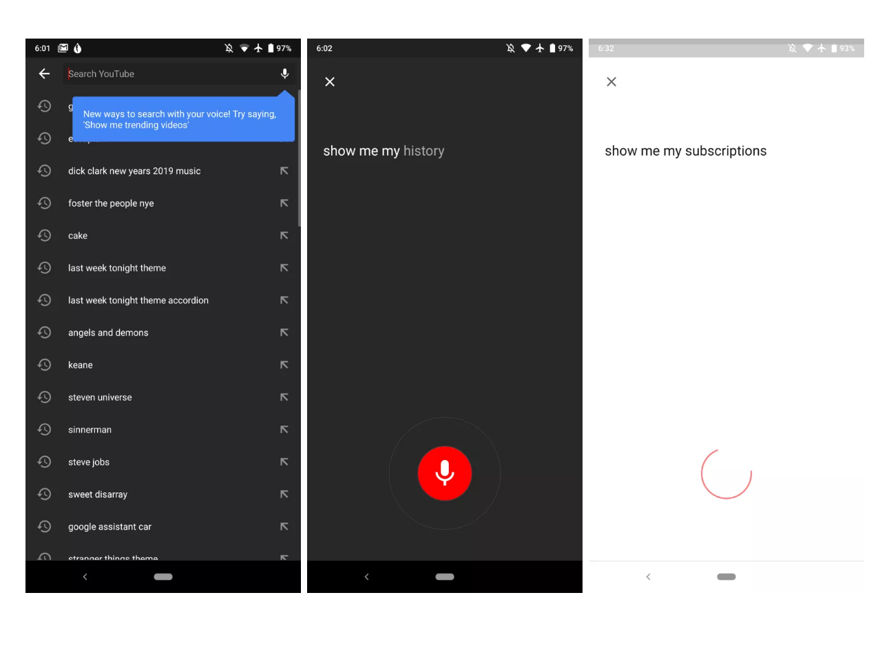YouTube’s Android App Gets Voice Search UI Upgrade