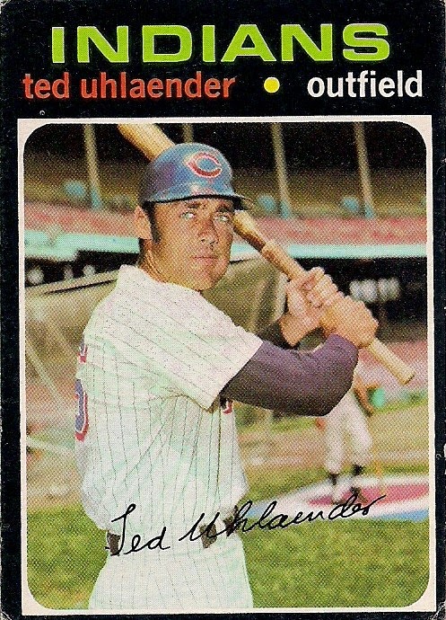 Topps 1971: no. 347 - ted uhlaender