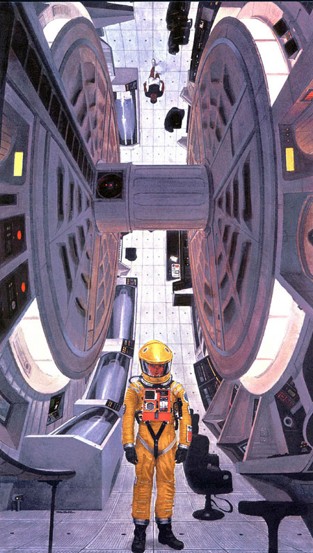 space1970: 2001 A SPACE ODYSSEY Art by Bob McCall