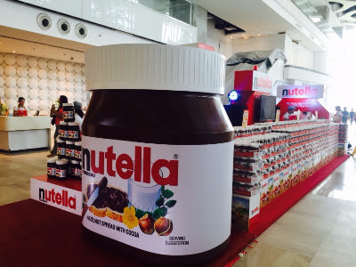 The Giant Nutella Jar is in Town! - Recycle Bin of a Middle Child