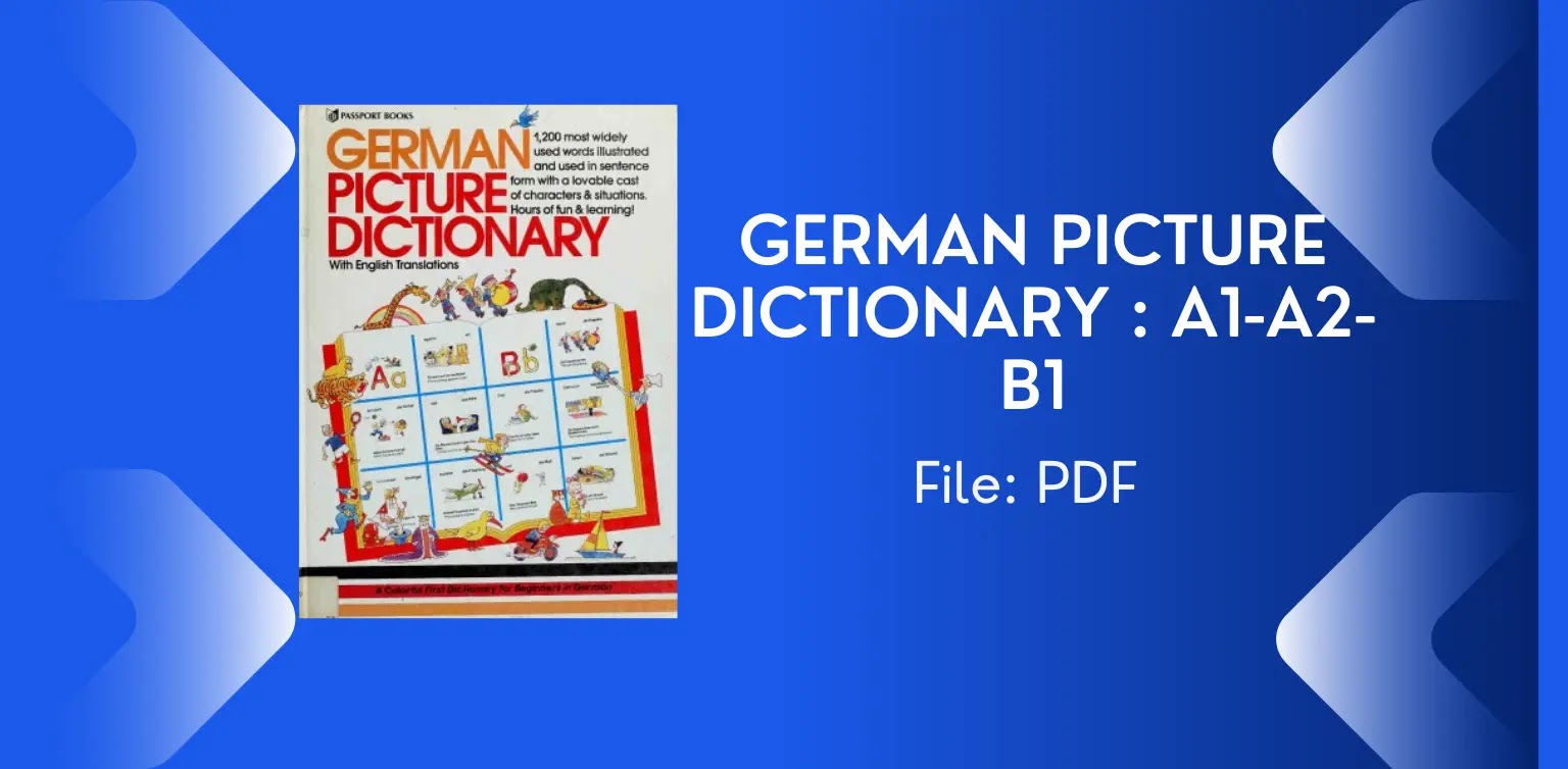 Free German Books : German Picture Dictionary