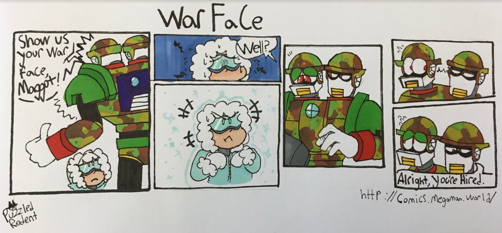 Mega Man World Comics: War Face