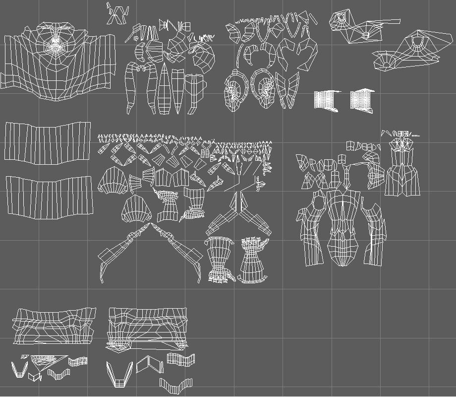 SMU Character Design: UV Unwrap for character