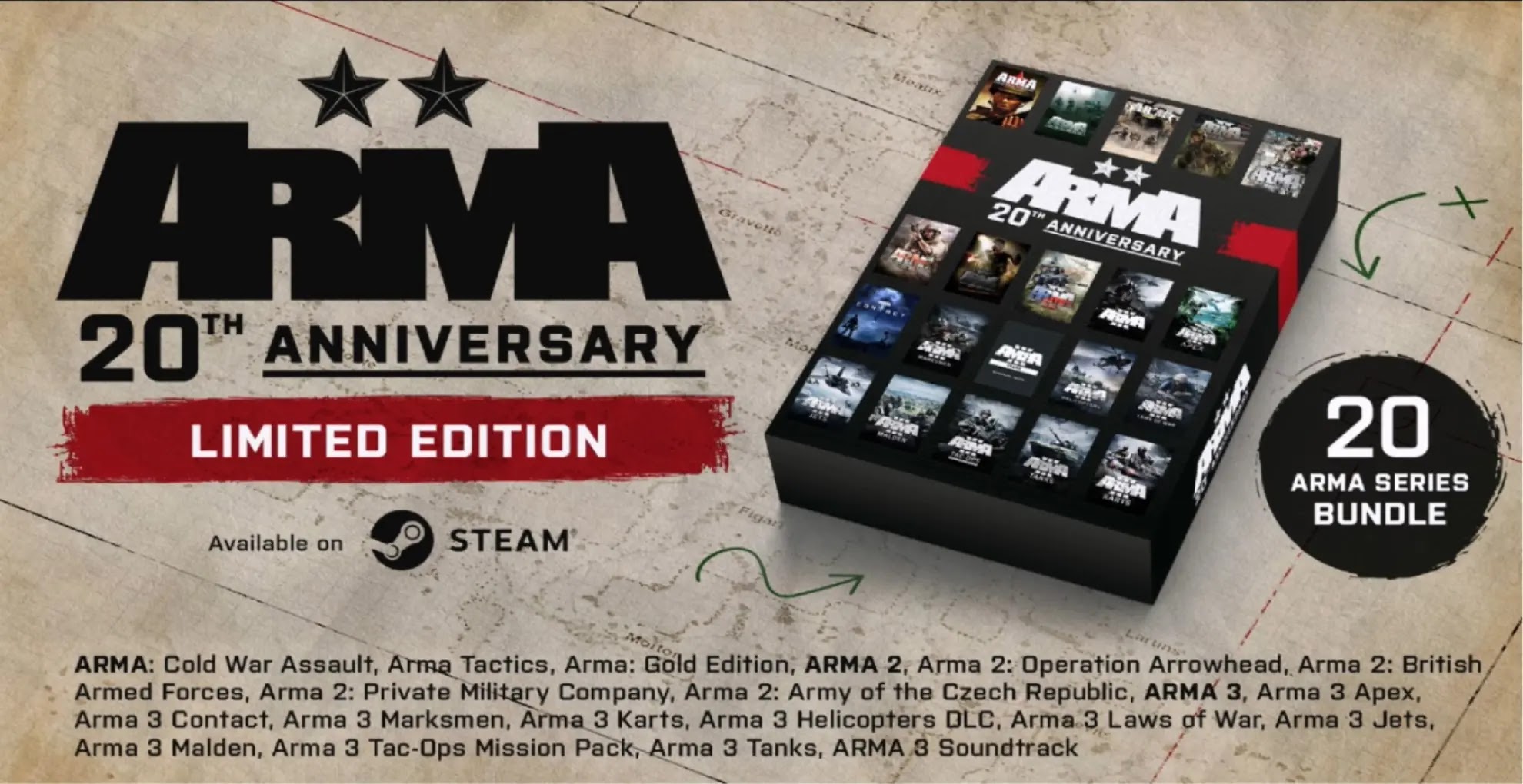 Arma シリーズ 20 周年を記念して Arma 3 が最安値となる 75% オフの 900 円に、初代 Arma の無料配布も | 弱者の ...