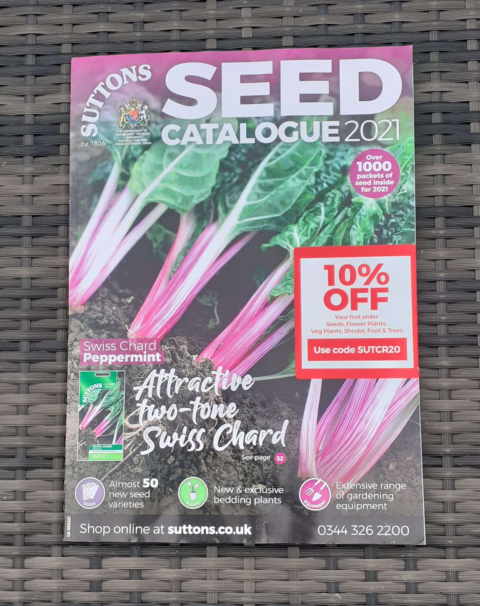 Alans Allotment: Suttons Seed Catalogue 2021