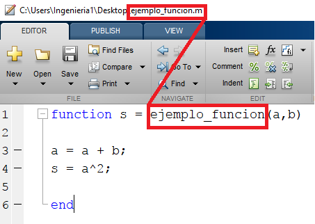 Usuarios MATLAB en español: Creación de funciones en MATLAB (parte 2)