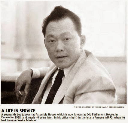 If Only Singaporeans Stopped to Think: Lee Kuan Yew: I did my best