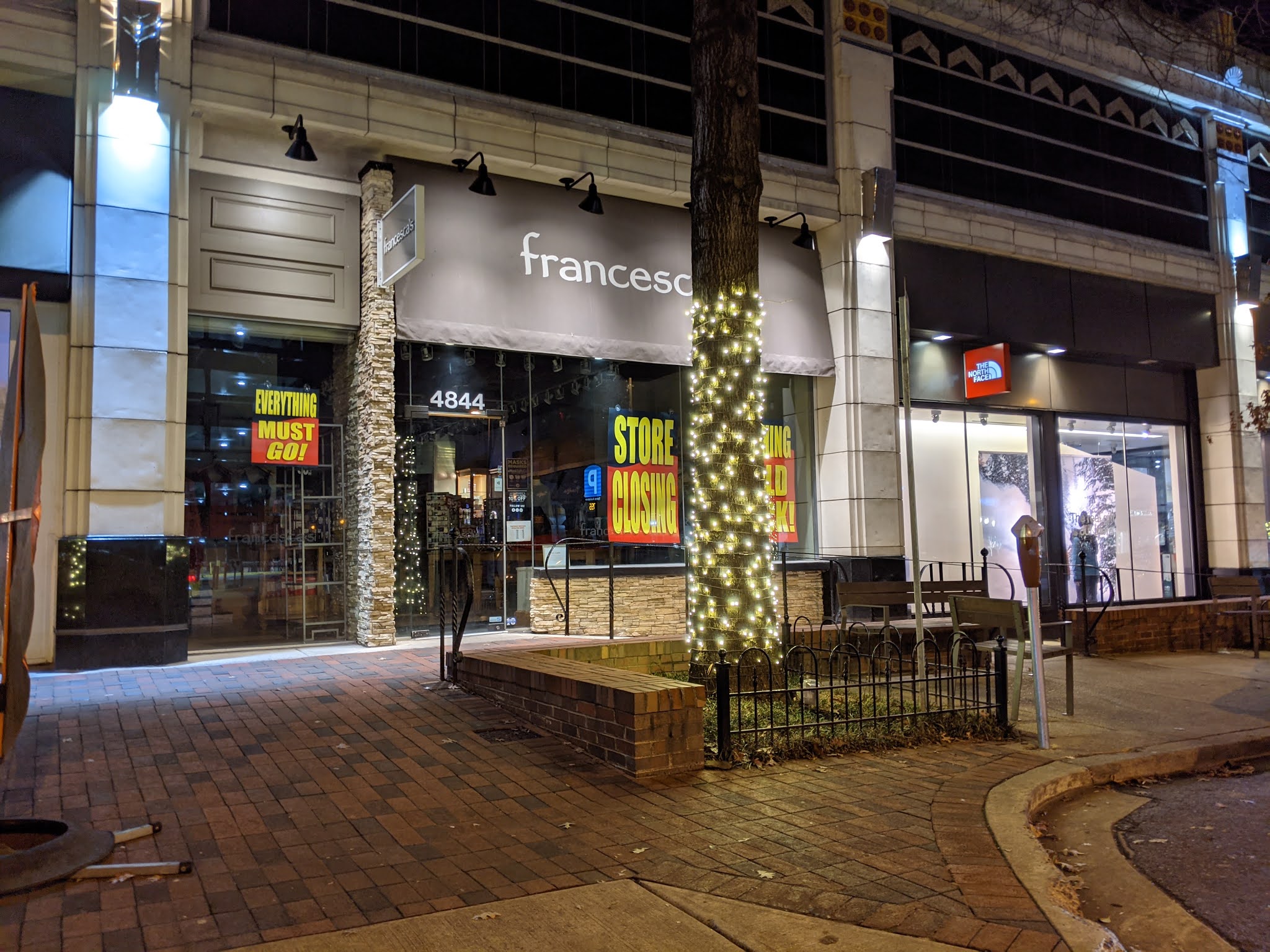 Robert Dyer @ Bethesda Row: Francesca's closing at Bethesda Row